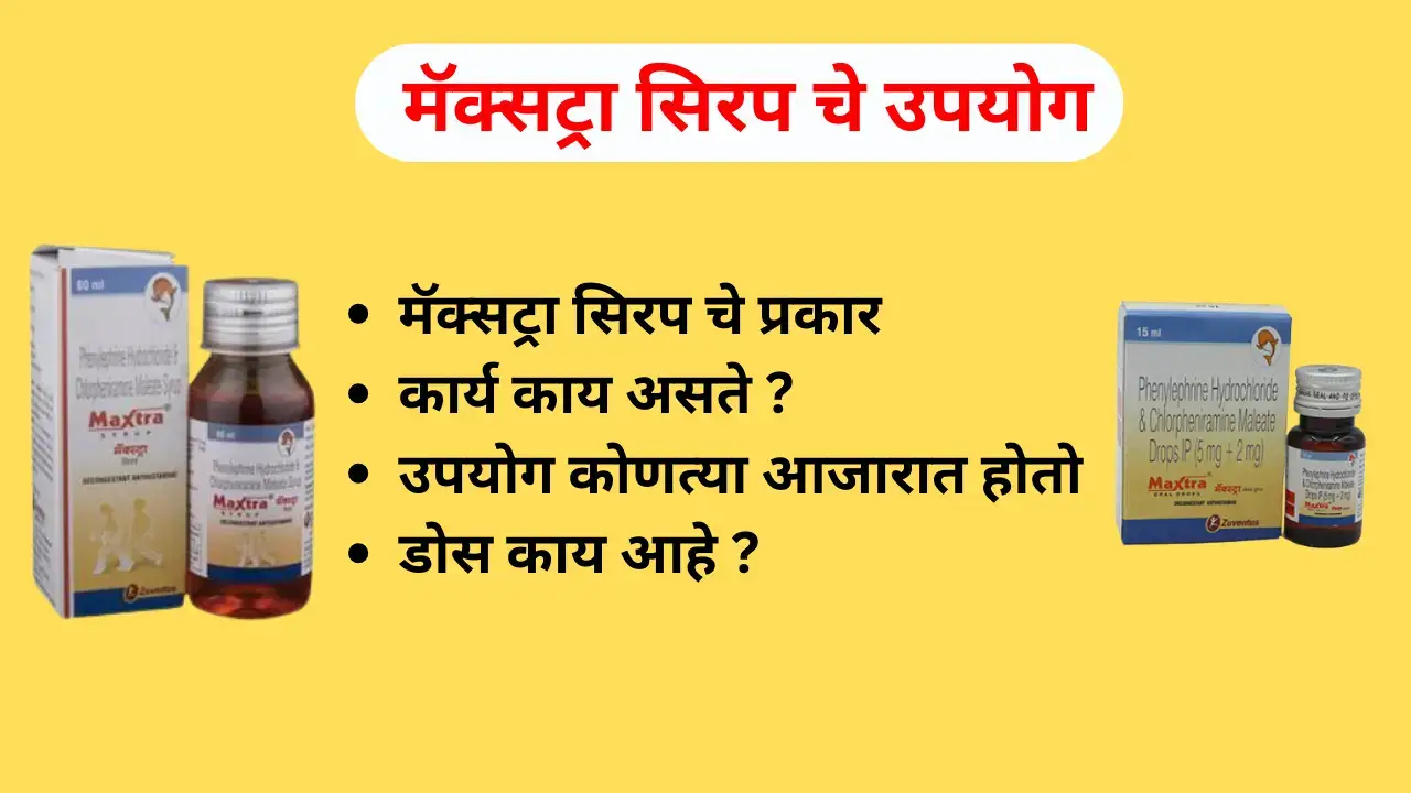 4 Best Maxtra Syrup Uses in Marathi | मॅक्सट्रा सिरप उपयोग
